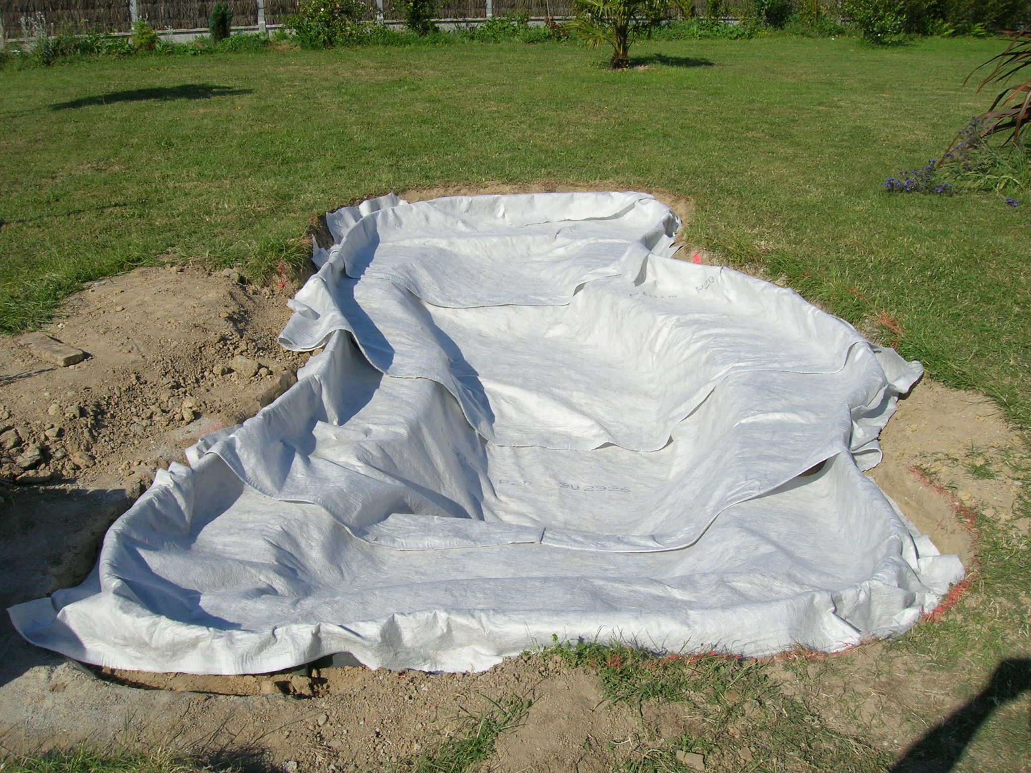 BACHE EPDM pour bassin - Société RELOT Frères